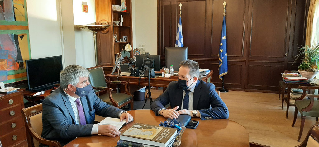 Συνάντηση του Δημάρχου Πρέβεζας με τον Αναπληρωτή Υπουργό Εσωτερικών ...